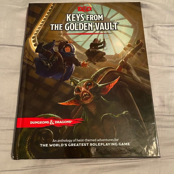 Toys | Dungeons And Dragons Keys From The Golden Vault Book | Poshmark